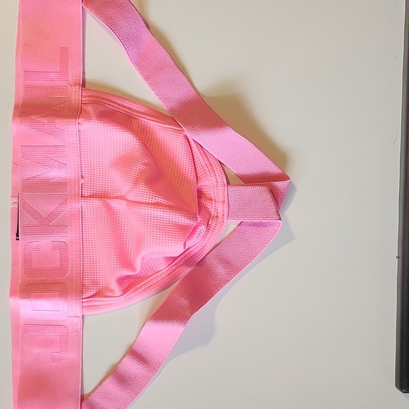 Jockmail | Underwear & Socks | Jockmail Pink Jockstrap Mesh Fabric ...